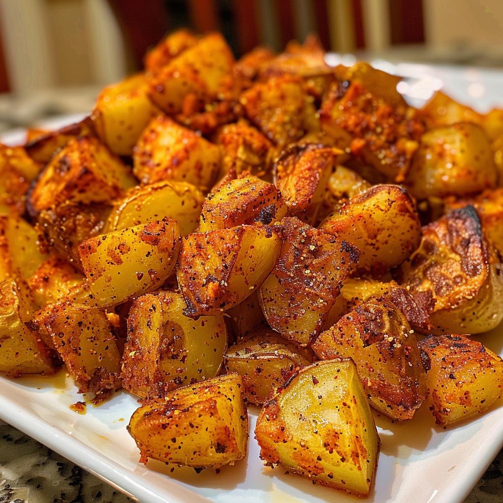 Deliciosas Batatas Douradas e Temperadas em Apenas 40 Minutos